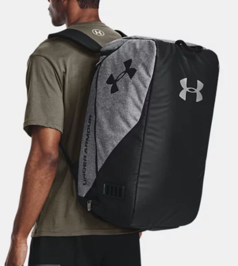 全新 ua under armour Unisex UA Contain Duo中型旅行袋, 男裝, 袋, 背包 - Carousell