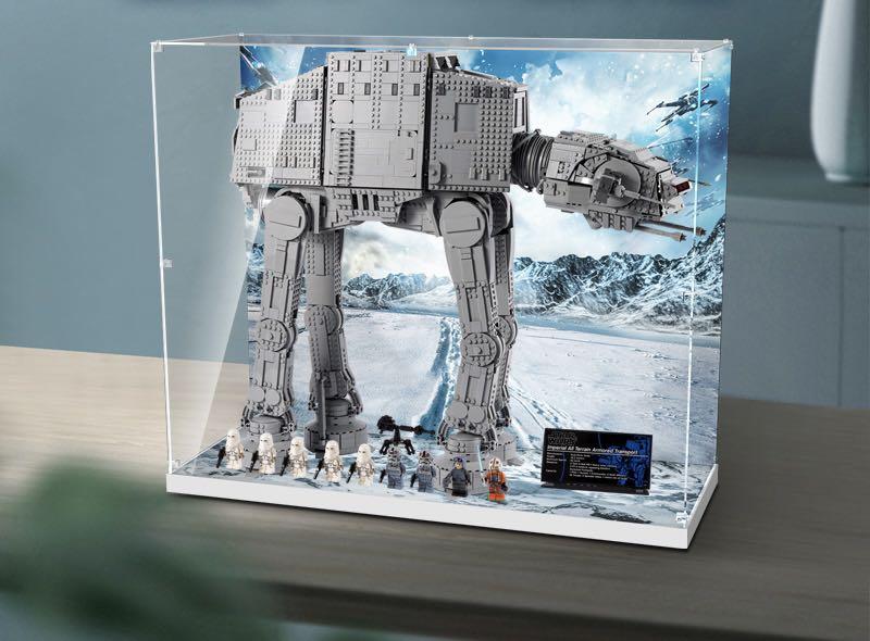 Acrylic display case for LEGO 75313 Star Wars AT AT, Hobbies & Toys ...