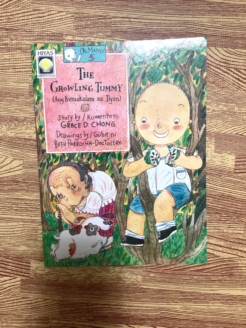 ADARNA - The Growling Tummy, Hobbies & Toys, Books & Magazines ...