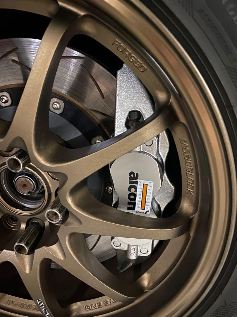 Alcon Brake Temperature Sticker, Car Accessories, Accessories on Carousell