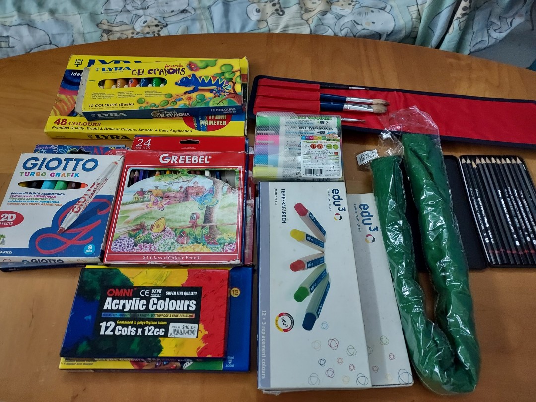 Art Colouring Materials, Hobbies & Toys, Stationery & Craft, Art ...