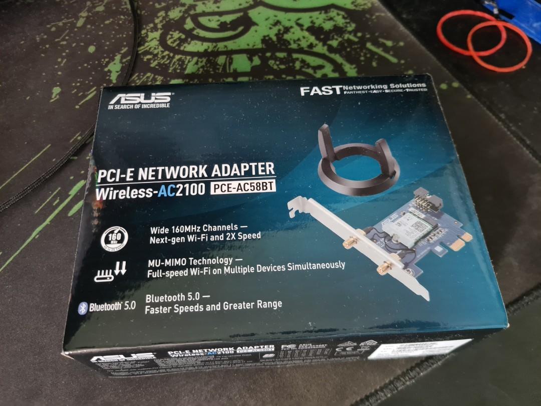 Asus PCI-E Network Adapter, Computers & Tech, Desktops on Carousell