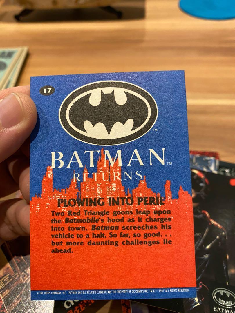 Batman Returns Trading cards, Hobbies & Toys, Memorabilia ...