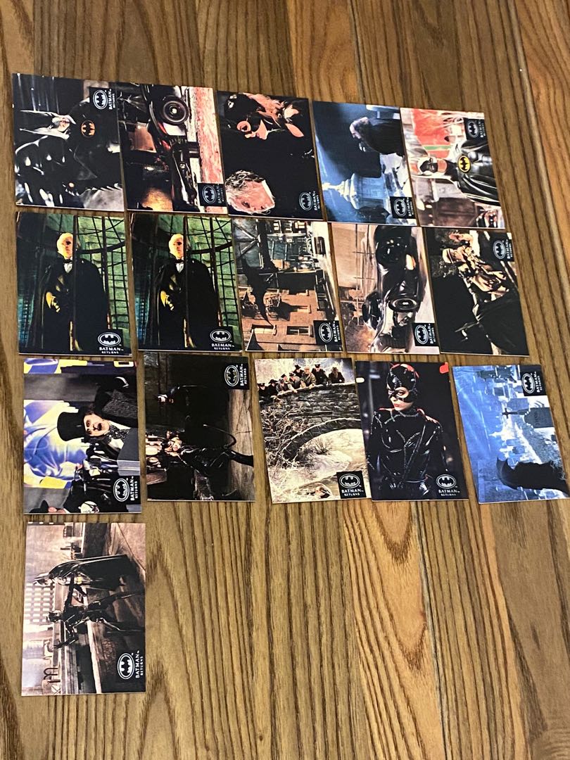 Batman Returns Trading cards, Hobbies & Toys, Memorabilia ...