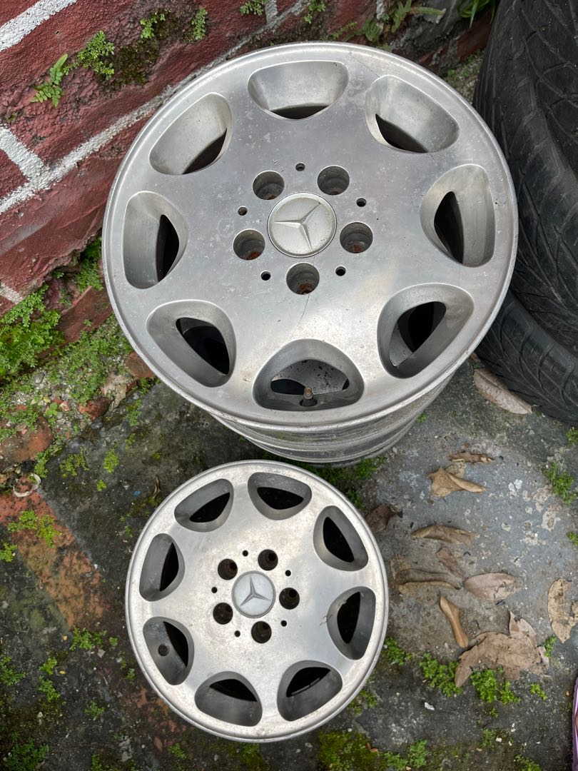 Benz Mags Original, Car Parts & Accessories, Mags and Tires on Carousell