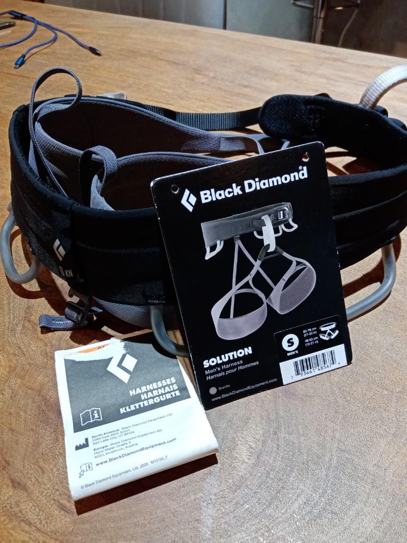 Black Diamond Solution Harness, Sports Equipment, Other Sports ...