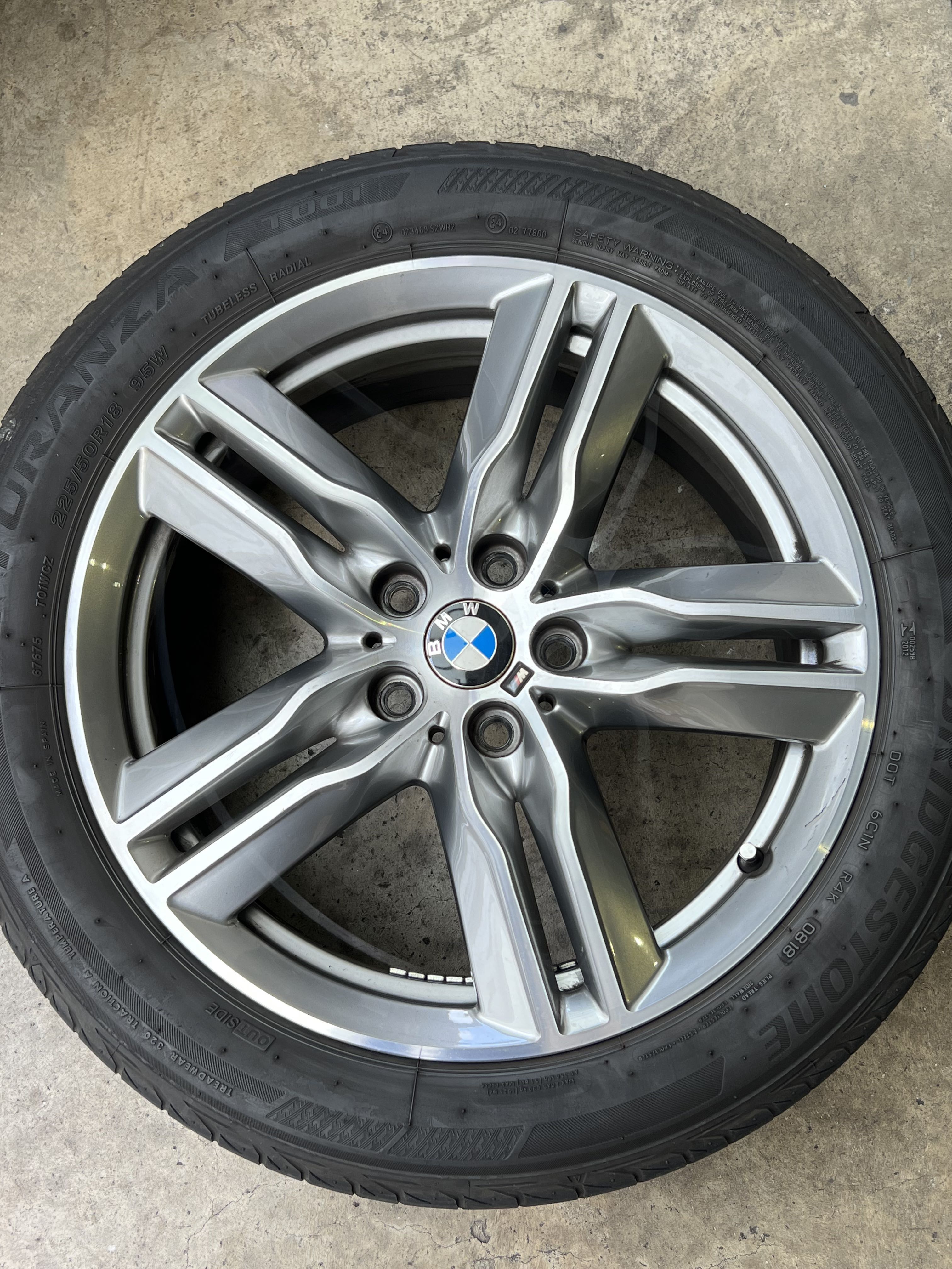 Bmw M sport rim 18 inches ( orignal ), Car Accessories, Tyres & Rims on ...