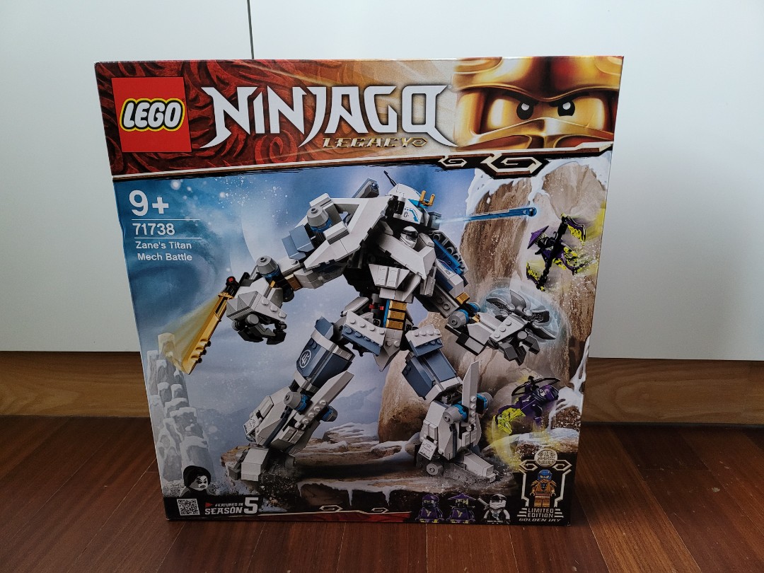 Brand New Sealed Ninjago Legacy - Zane's Titan Mech Battle (set 71738 ...