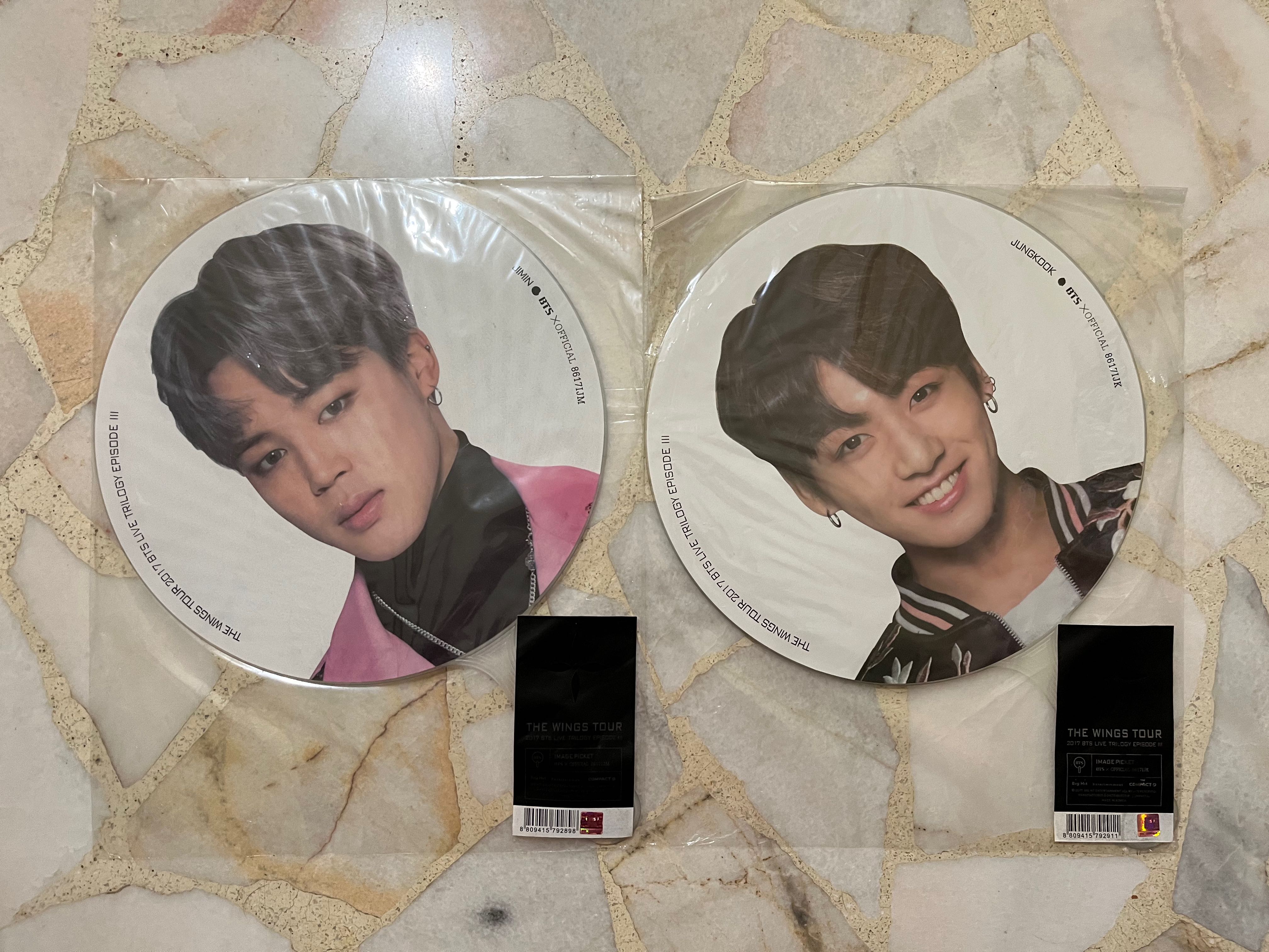 bts image picket fan, Hobbies & Toys, Memorabilia & Collectibles, K ...