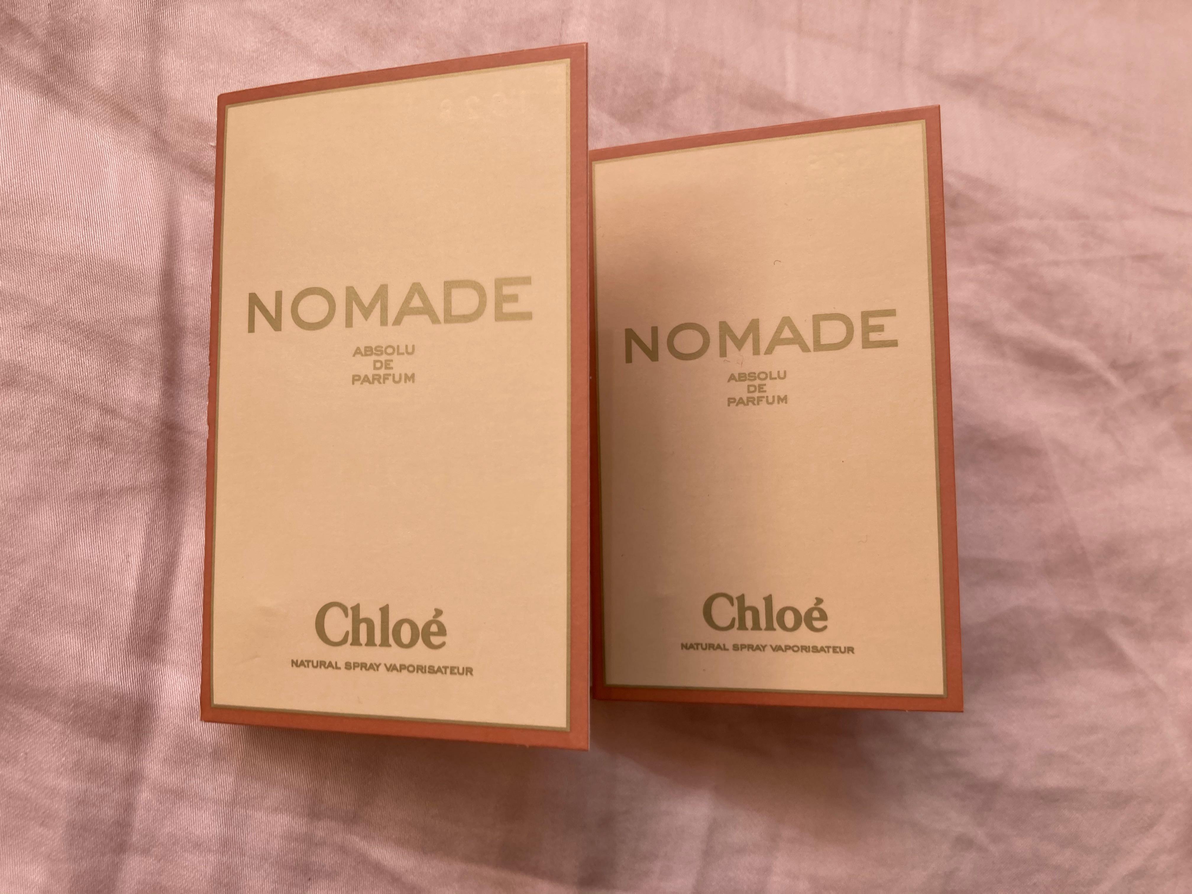 Chloe Perfume Sample - Nomade Absolu de Parfum, 美容＆化妝品, 健康及美容 - 香水＆香體噴霧 ...