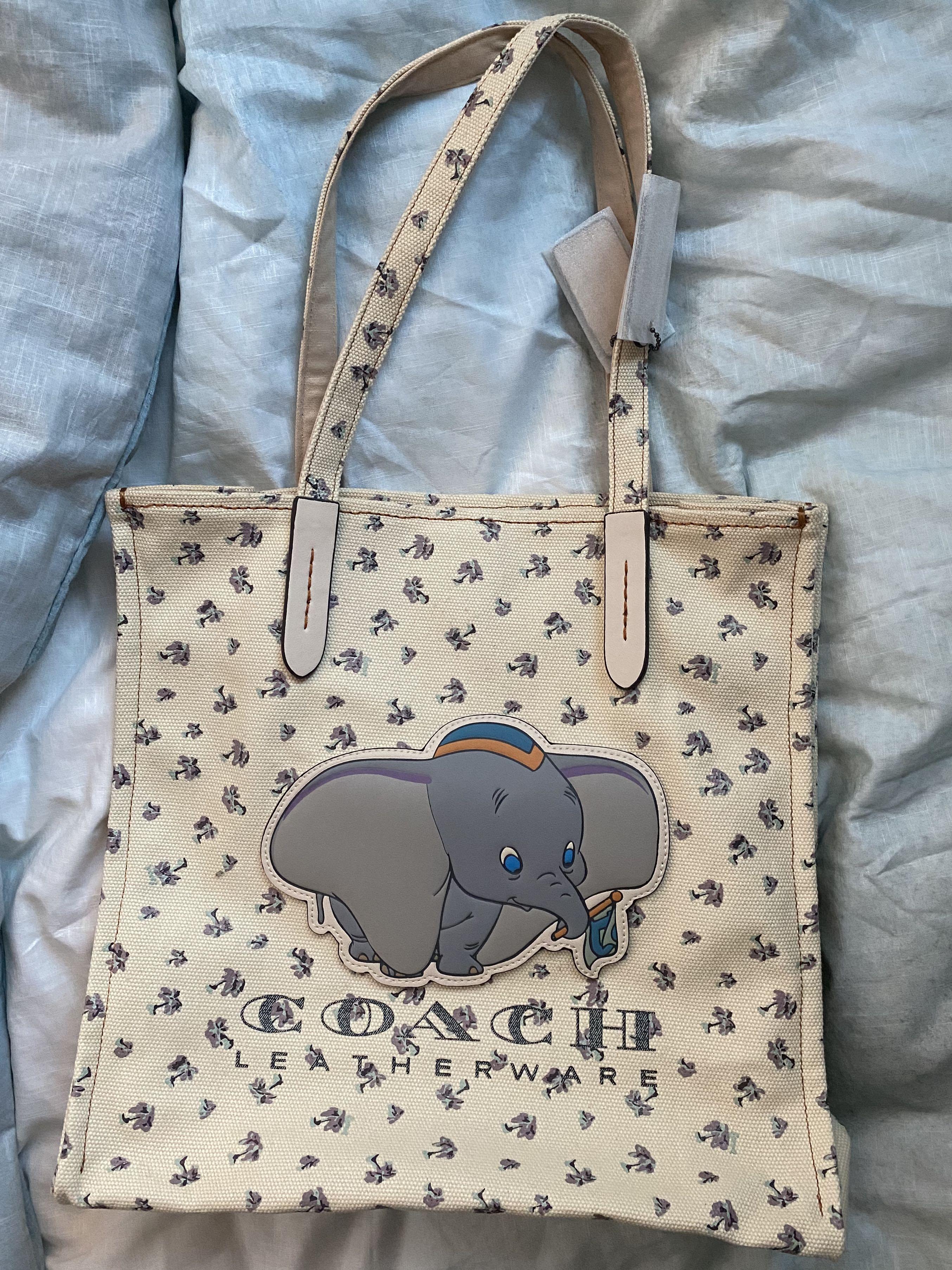 Coach x Dumbo Tote Bag, Women's Fashion, Bags & Wallets, Tote Bags on ...
