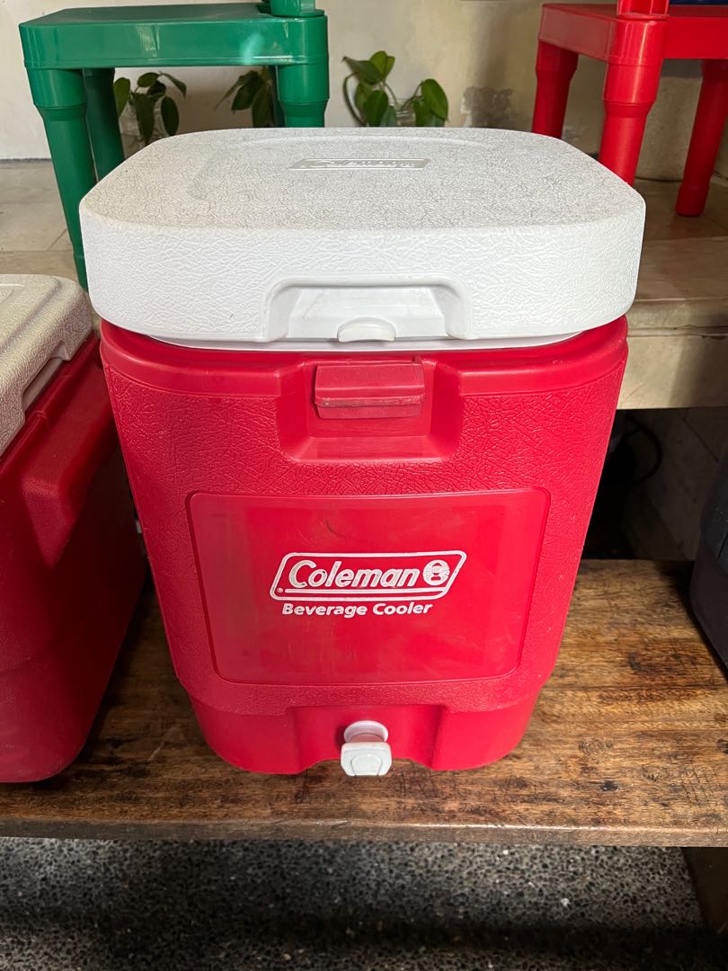 Coleman brand beverage cooler and dispenser, Furniture & Home Living ...