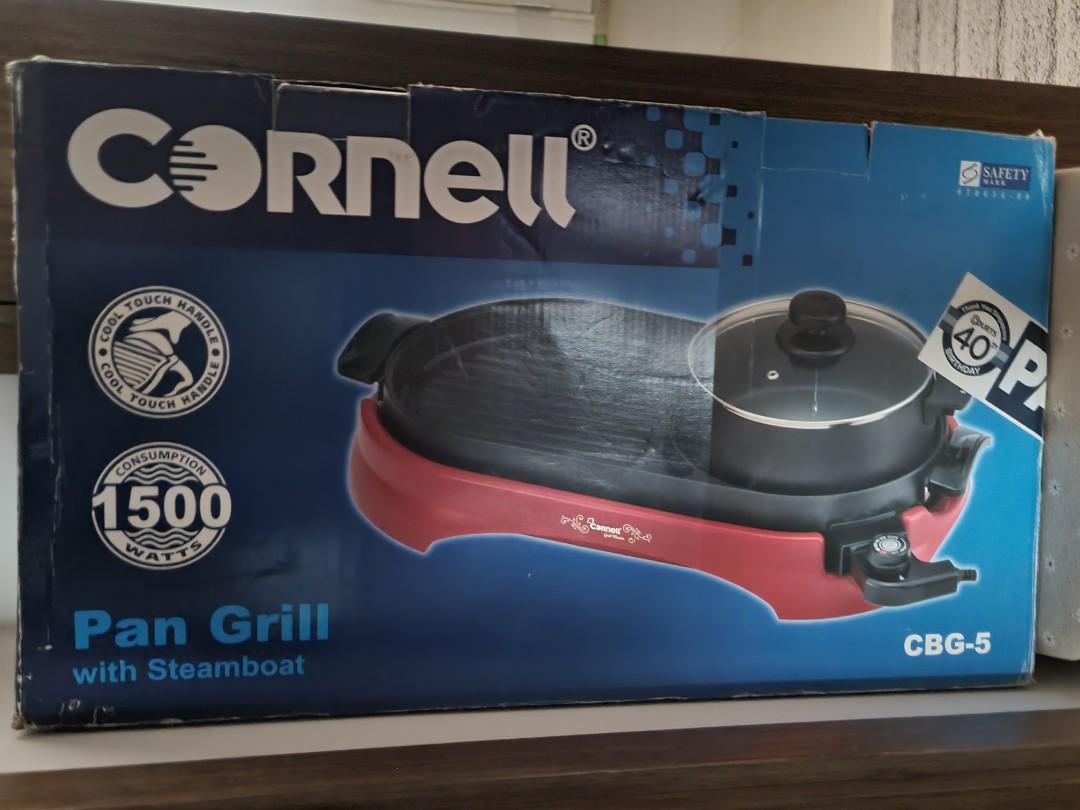 Cornell Pan Grill with Sreamboat, Furniture & Home Living, Kitchenware ...