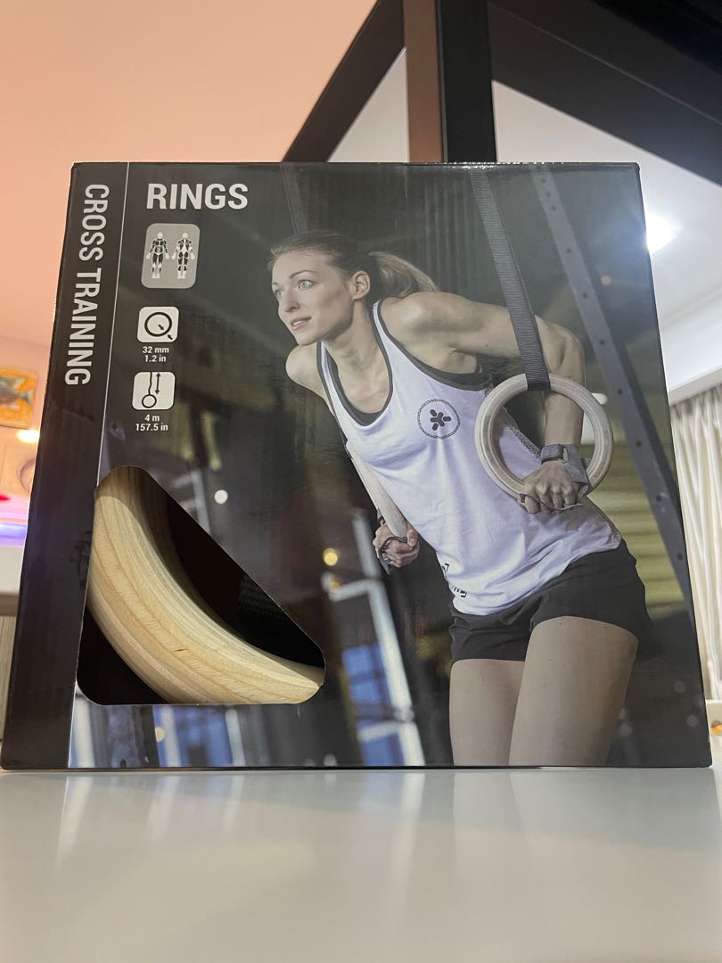Decathlon rings -cross training, Sports Equipment, Exercise & Fitness ...