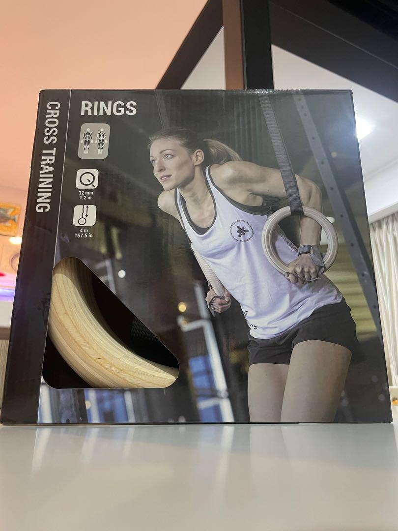 Decathlon rings -cross training, Sports Equipment, Exercise & Fitness ...