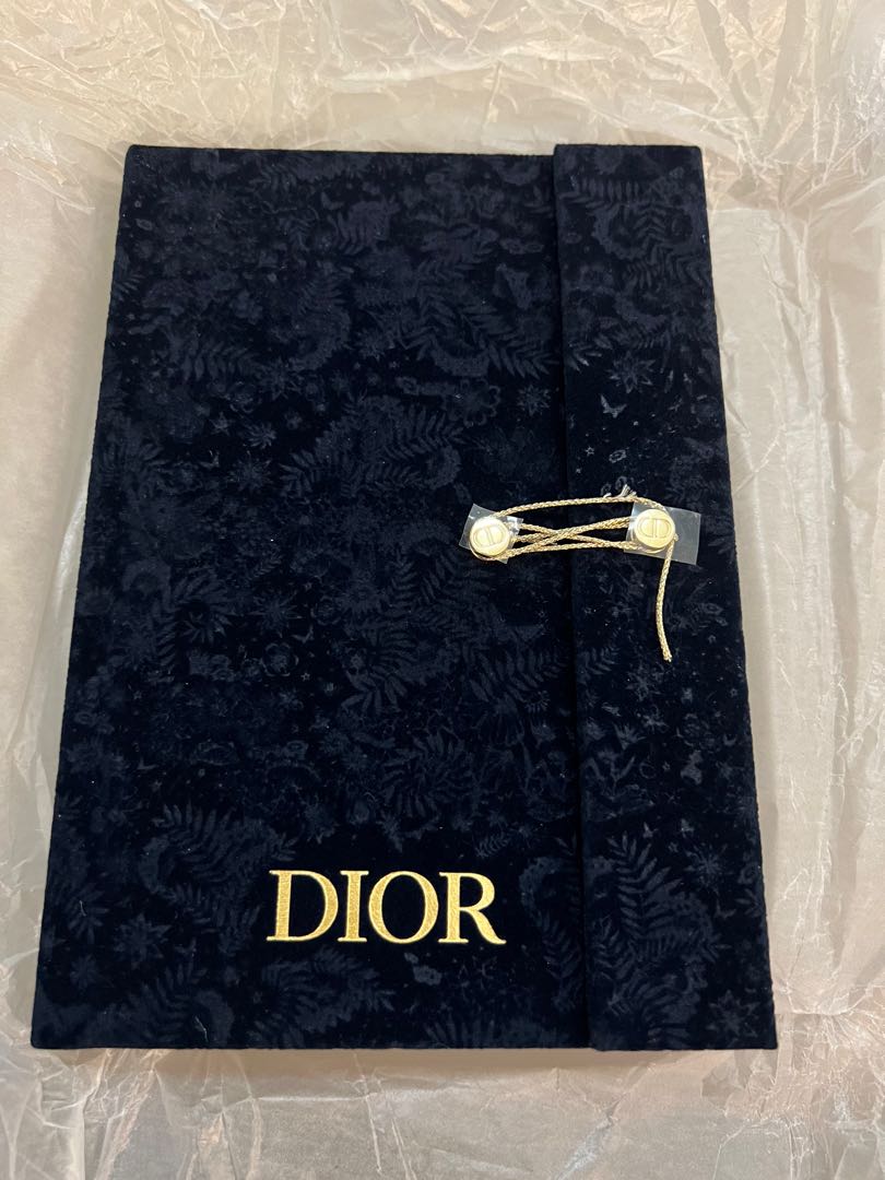Dior note book, 名牌, 飾物及配件 - Carousell