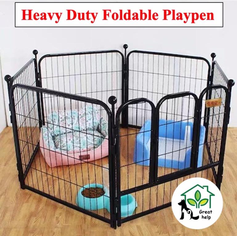 Dog Playpen / Rabbit Playpen / Foldable Heavy Duty / Cage / Crates ...
