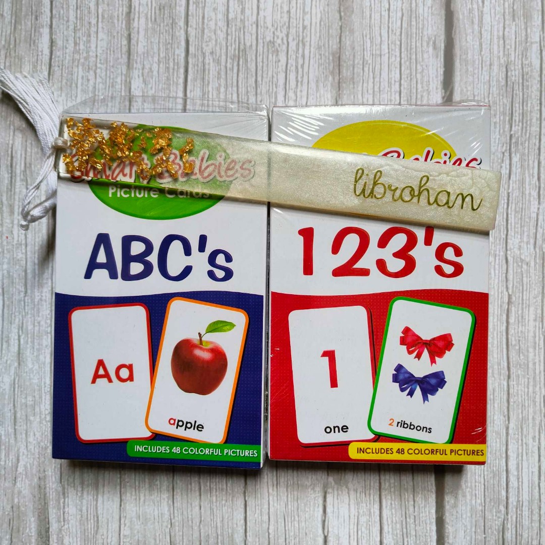 Alphabet Numbers Flash Cards, Babies & Kids, Infant Playtime on Carousell