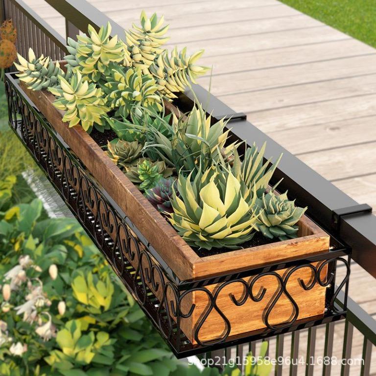 Flower Potted Plant Rack HDB/CONDO Corridor Balcony HDB Flower pot ...