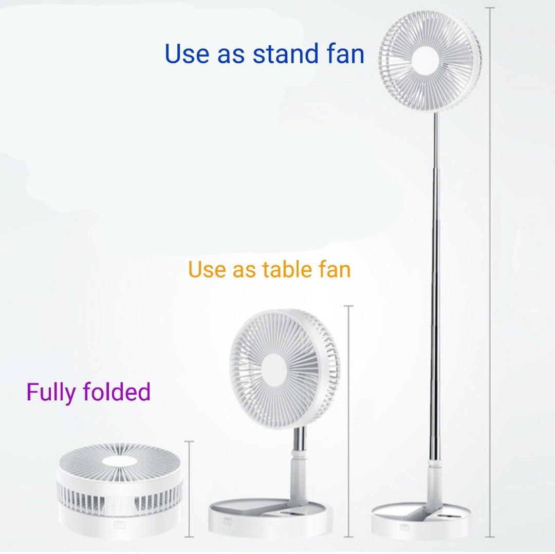 Foldable stand fan, TV & Home Appliances, Electrical, Adaptors ...