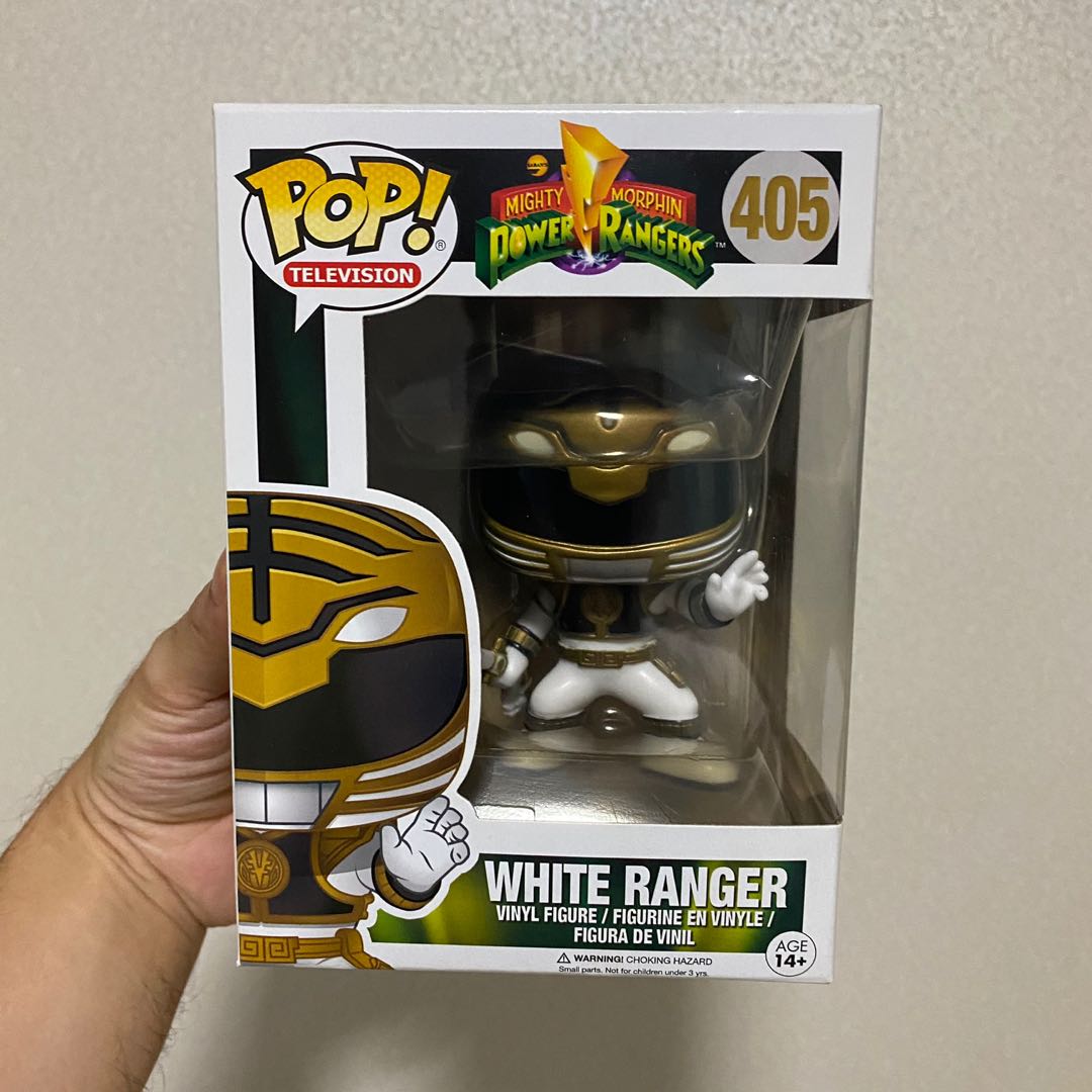 Funko POP! White Ranger, Hobbies & Toys, Toys & Games on Carousell