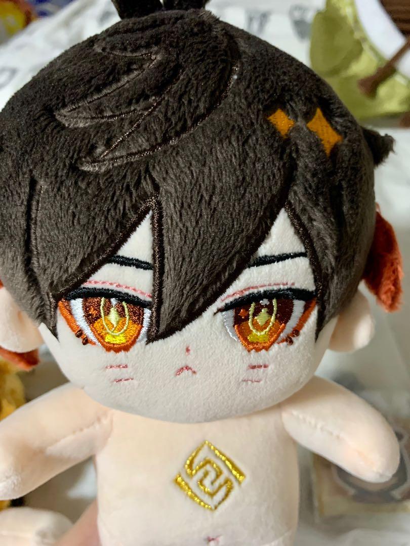 [BN] Genshin Impact Zhongli Omodoki Plush Doll , Hobbies & Toys, Memorabilia & Collectibles, Fan ...