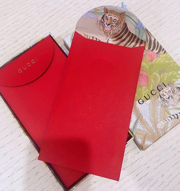 Gucci 2022 Tiger year red packet, Luxury, Accessories on Carousell