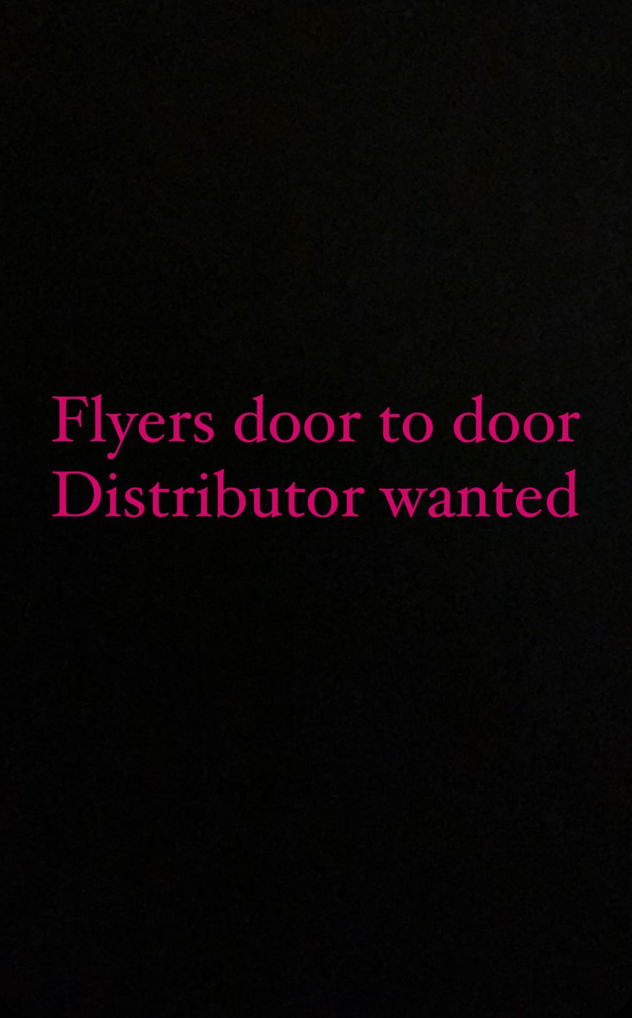 HDB Flyer distribution - Door to door, Bulletin Board, Looking For on ...