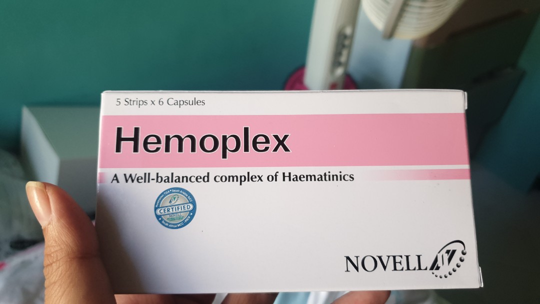Hemoplex Supplement (iron supplement), Health & Nutrition, Health ...