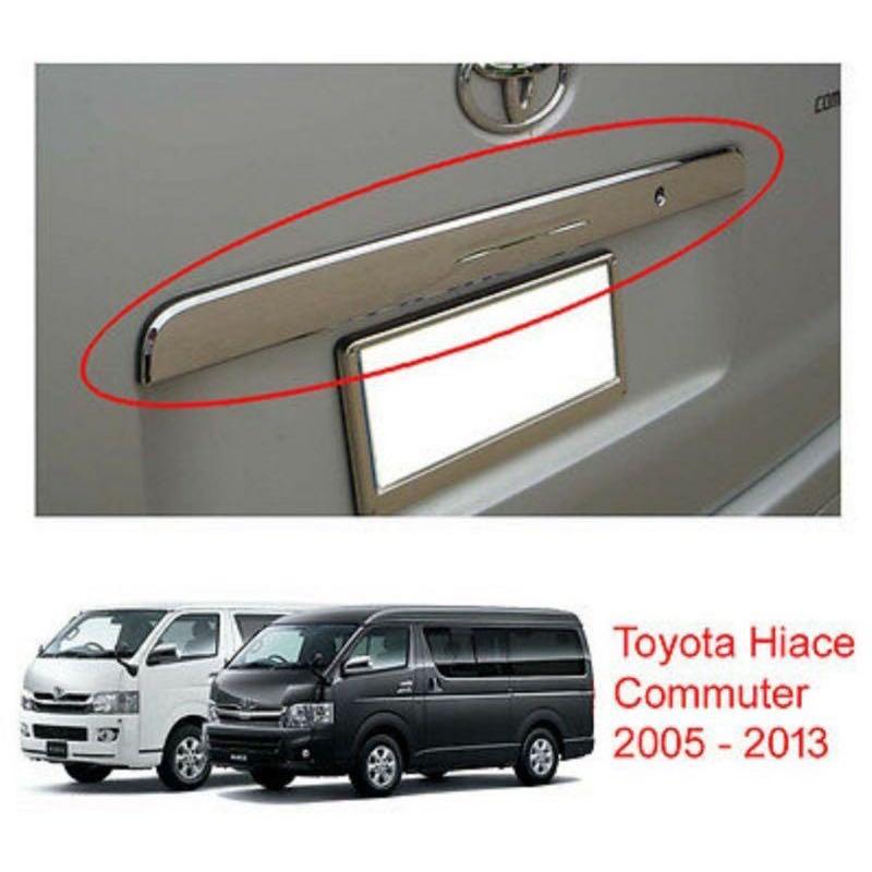 Hiace bodykit spoiler & chrome grill, Car Accessories, Accessories on ...