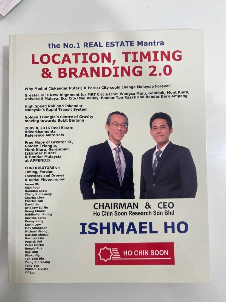 Ho Chin Soon Location, Timing and Branding 2.0, Hobbies & Toys, Books ...