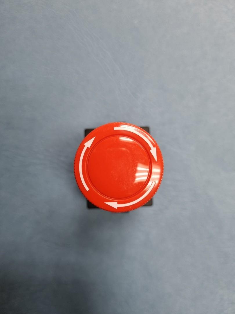 Idec Emergency Stop Push Button, AVW301-R, Panel Mount, 22mm Cutout, NC ...