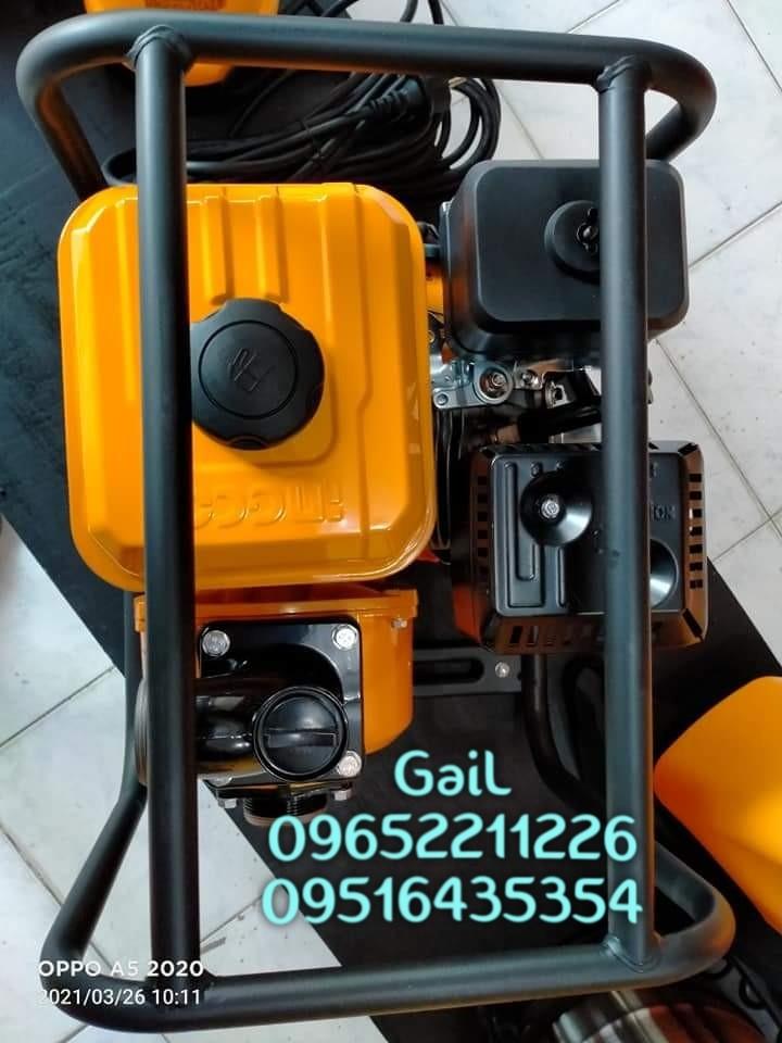 INGCO 2x2, 7HP, 4-stroke Gasoline Water Pump, Commercial & Industrial ...