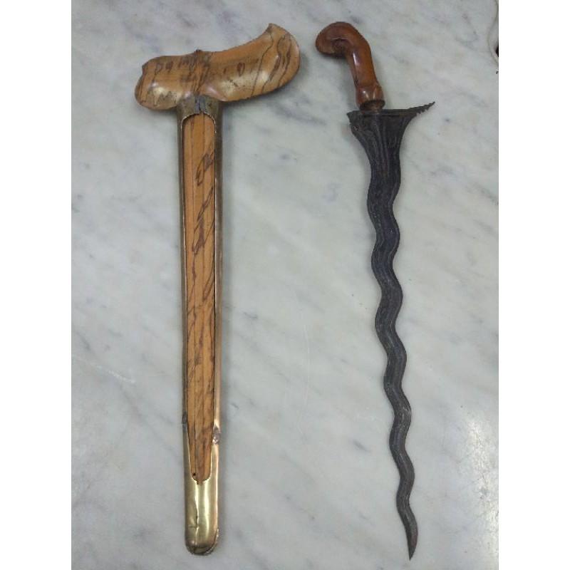 Keris java keraton luk 14, Hobbies & Toys, Memorabilia & Collectibles ...