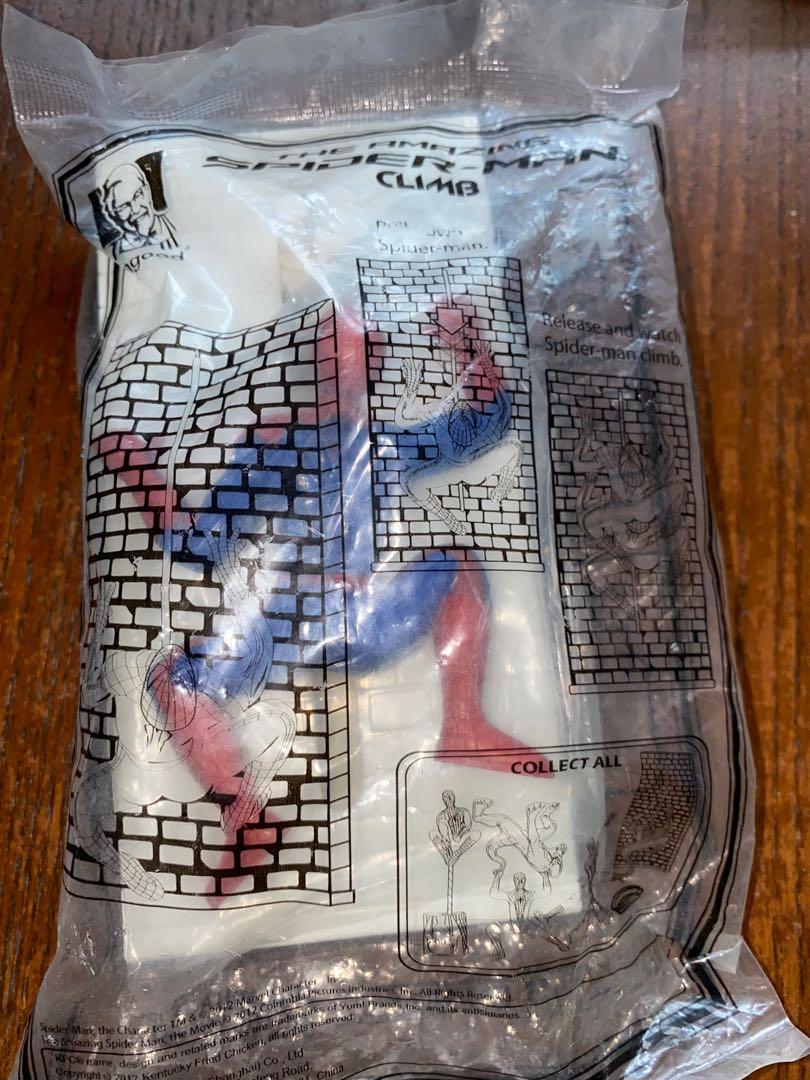 KFC amazing spider-man toys set of 4, Hobbies & Toys, Toys & Games on ...