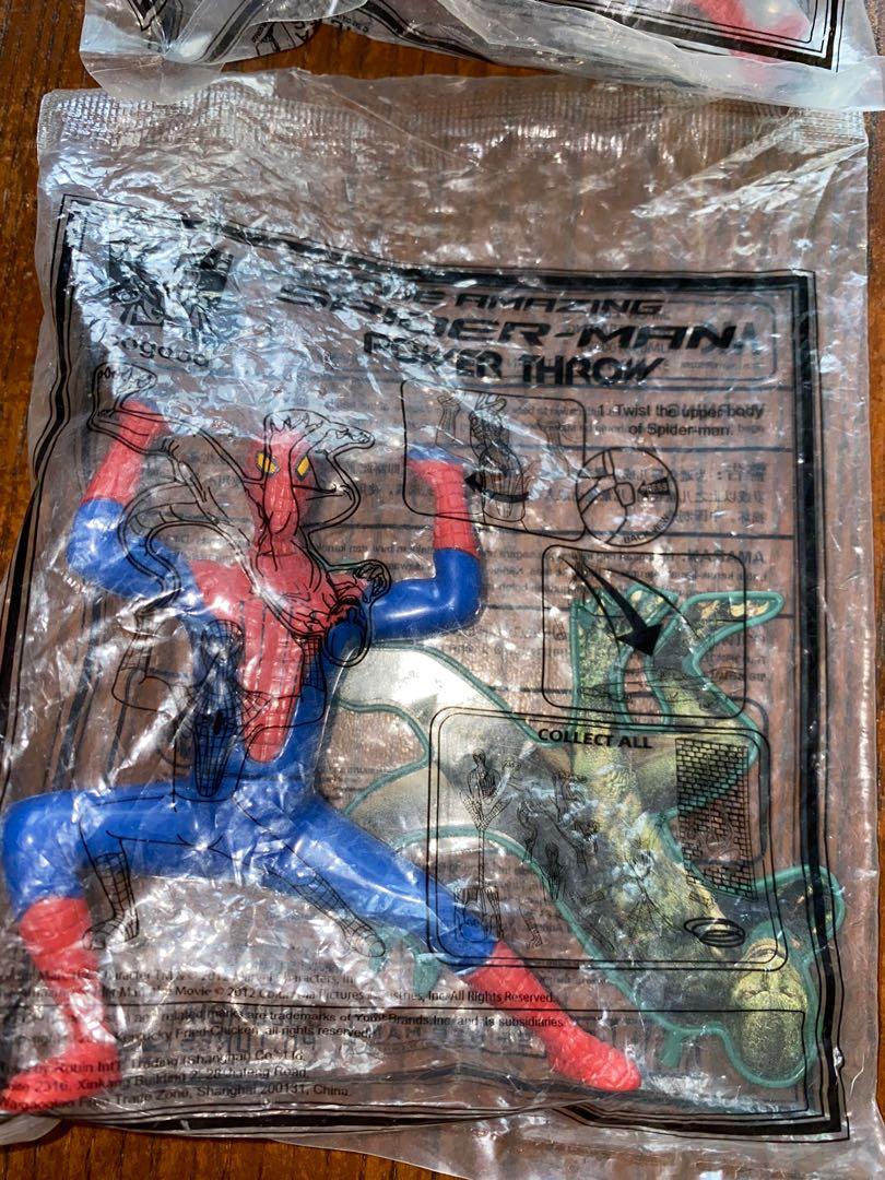 KFC amazing spider-man toys set of 4, Hobbies & Toys, Toys & Games on ...
