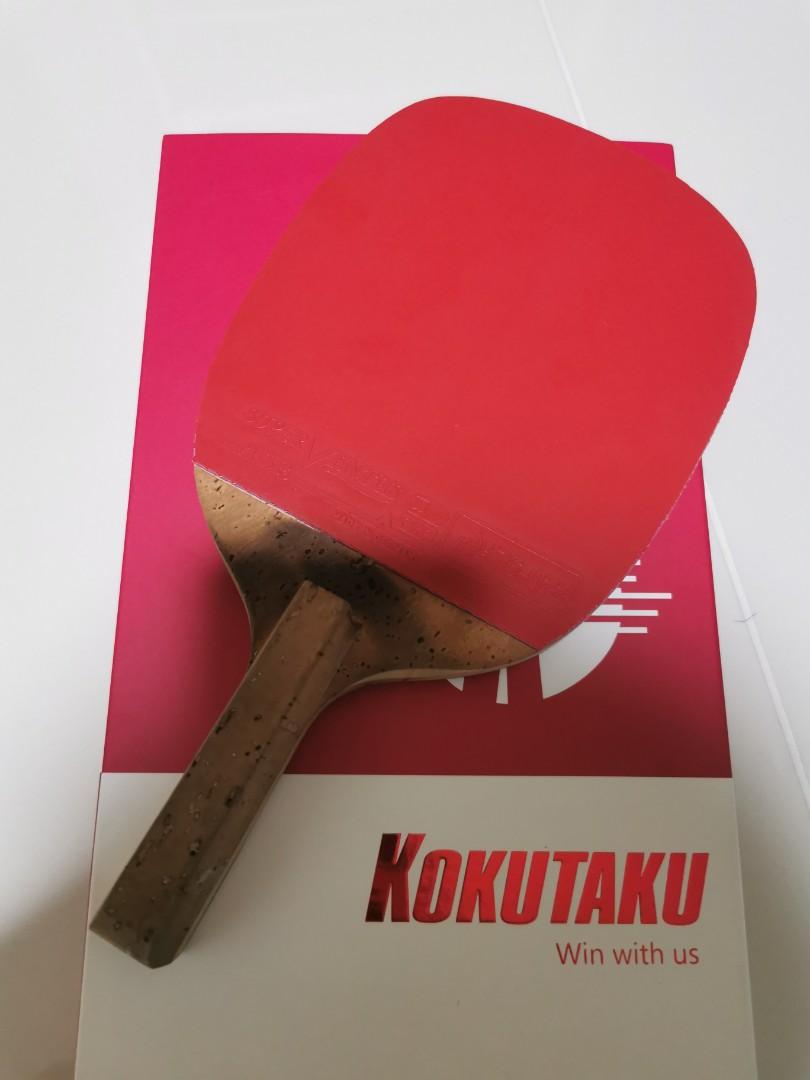 Kokutaku Jpen kiso hinoki table tennis bat racket, Sports Equipment ...