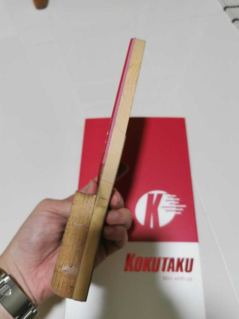 Kokutaku Jpen kiso hinoki table tennis bat racket, Sports Equipment ...