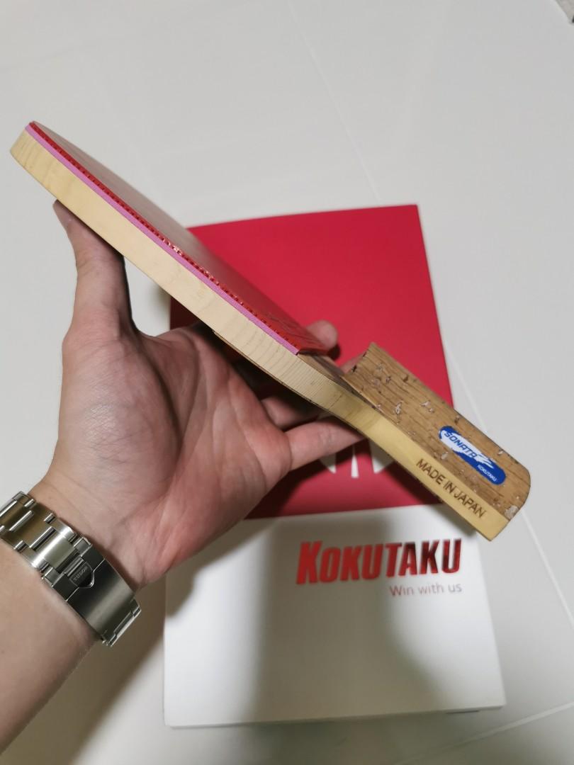 Kokutaku Jpen kiso hinoki table tennis bat racket, Sports Equipment ...