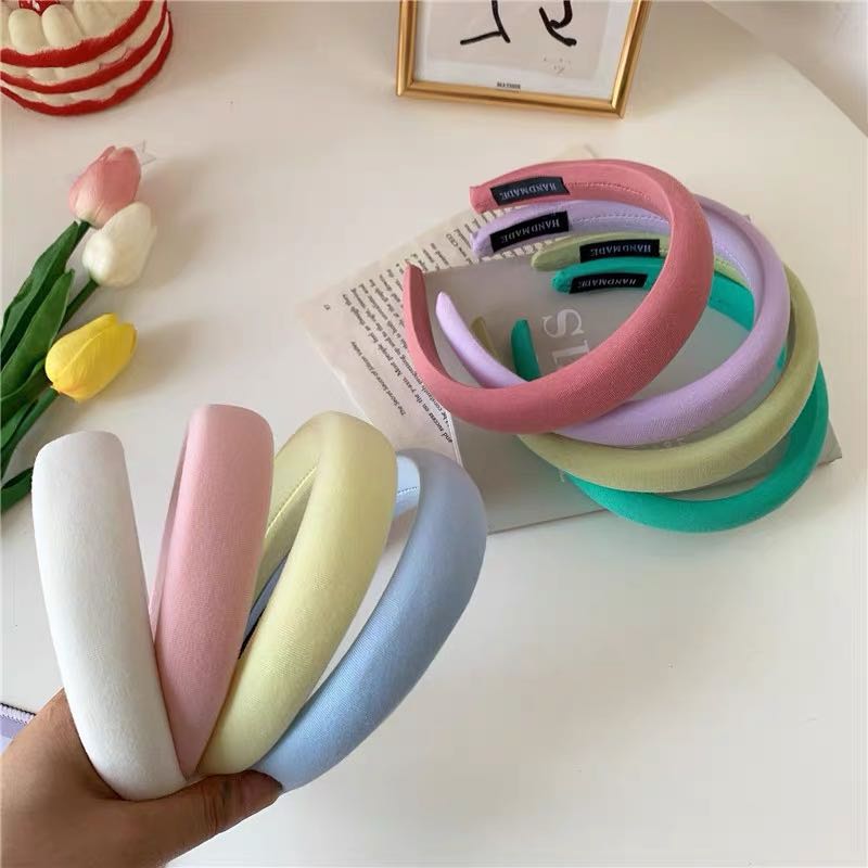 Thick Korean Hair Bands, Women's Fashion, Watches & Accessories, Hair ...