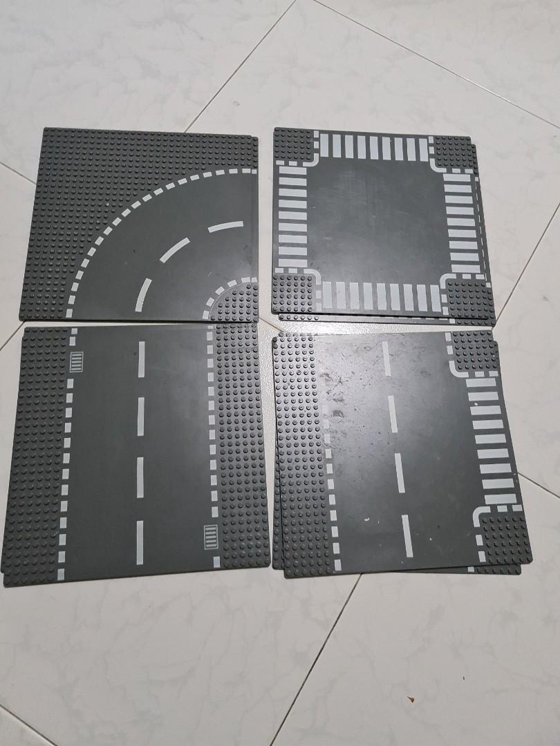 Lego Road baseplates 32x32. Total 8 pcs, Hobbies & Toys, Toys & Games ...