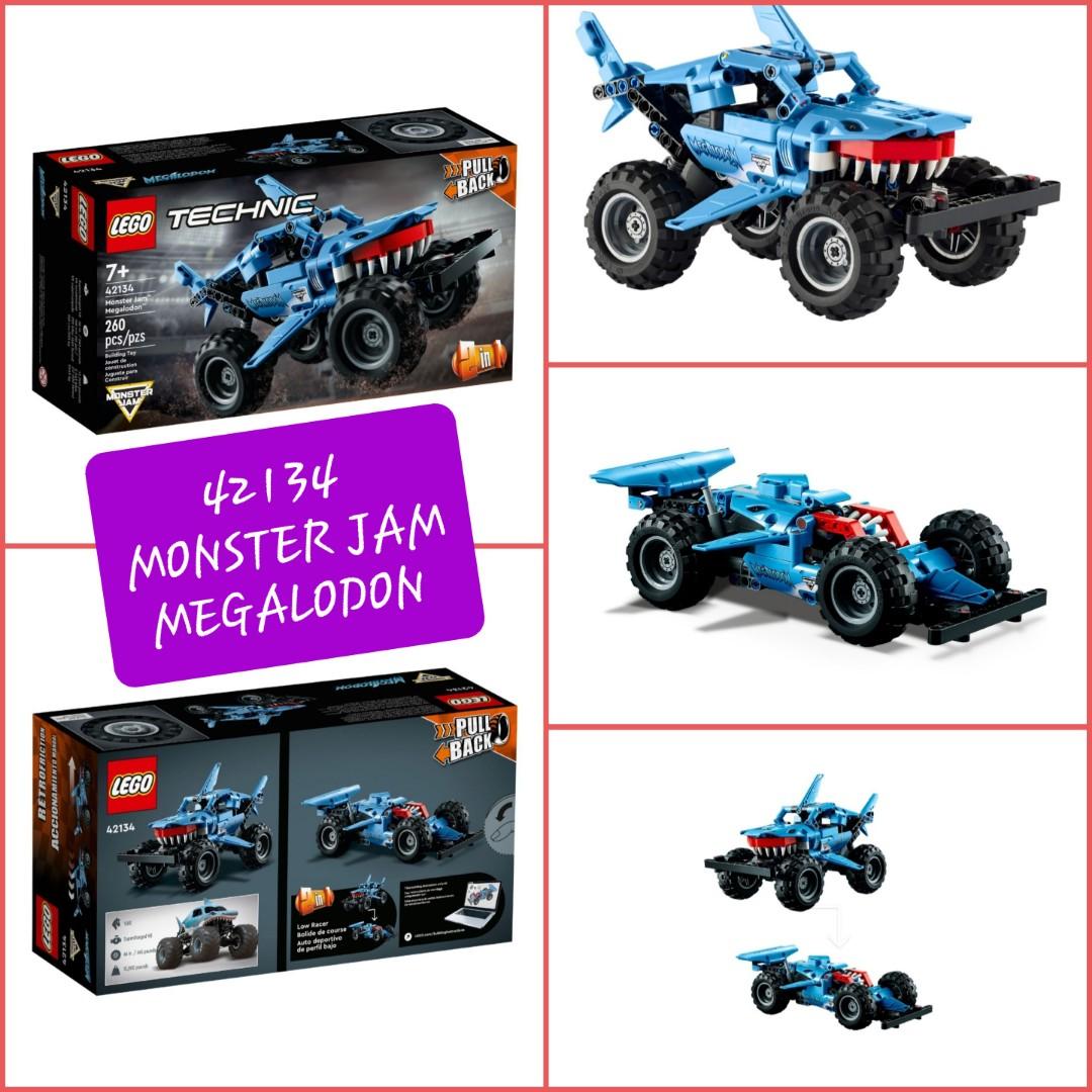 Lego Technics Monster Jam 42135 42134 42118 42137 Formula E® Porsche ...