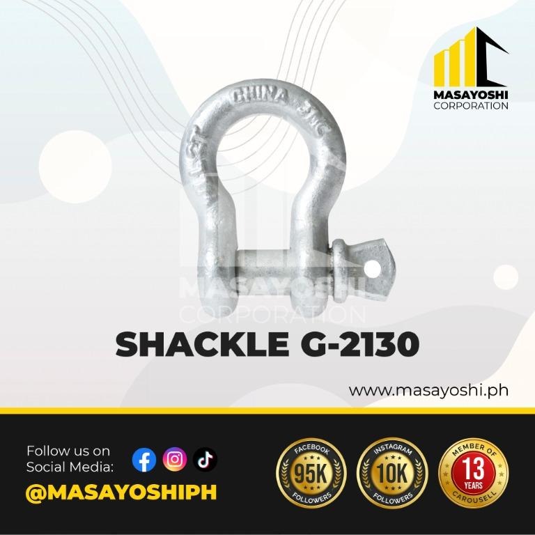 Lifting Shackle G-2130 G-3-007 | Lifter | Lifting | Heavy Duty Shackle ...