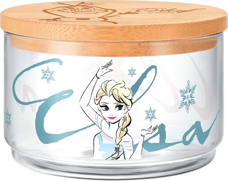 Limited Edition Frozen Elsa Anna Glass Container, Furniture & Home ...