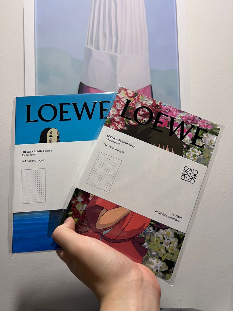 LOEWE x Spirited Away Notebook, Hobbies & Toys, Stationery & Craft ...