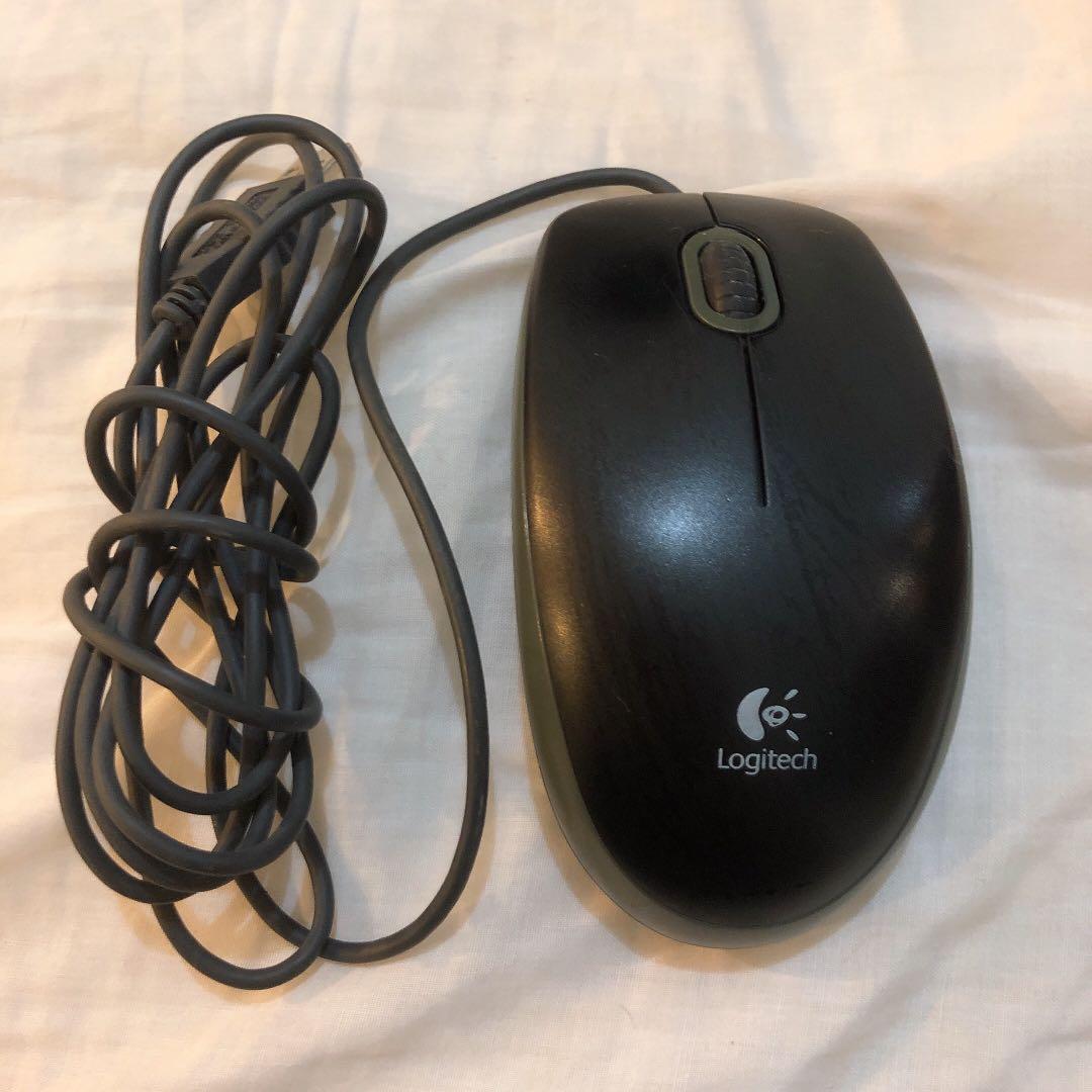 Logitech wired mouse, Computers & Tech, Parts & Accessories, Mouse ...