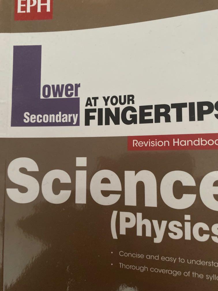 Lower Secondary At Your Fingertips Revision Handbook for Physics ...