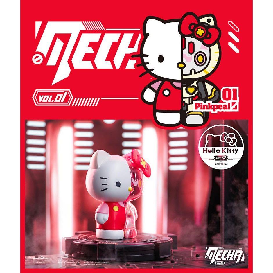 [Ready Stock] Mecha Hello Kitty Half Robot Figure / Blind Box / Hello ...