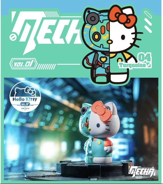 [Ready Stock] Mecha Hello Kitty Half Robot Figure / Blind Box / Hello ...