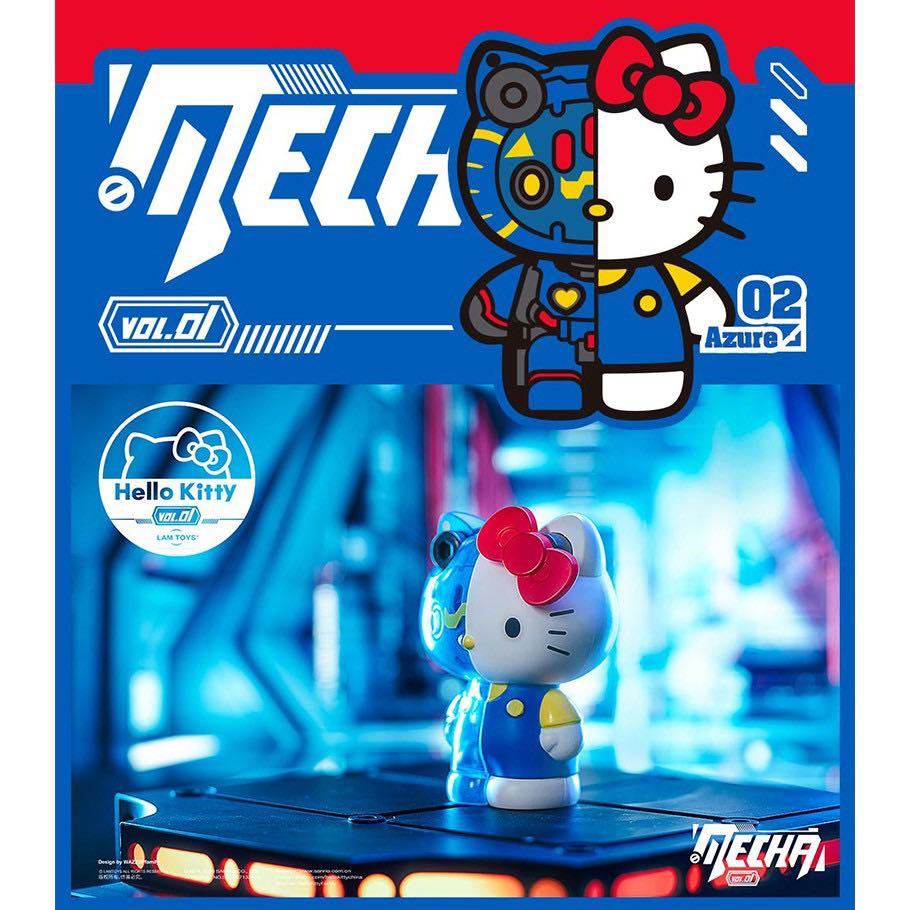 [Ready Stock] Mecha Hello Kitty Half Robot Figure / Blind Box / Hello ...